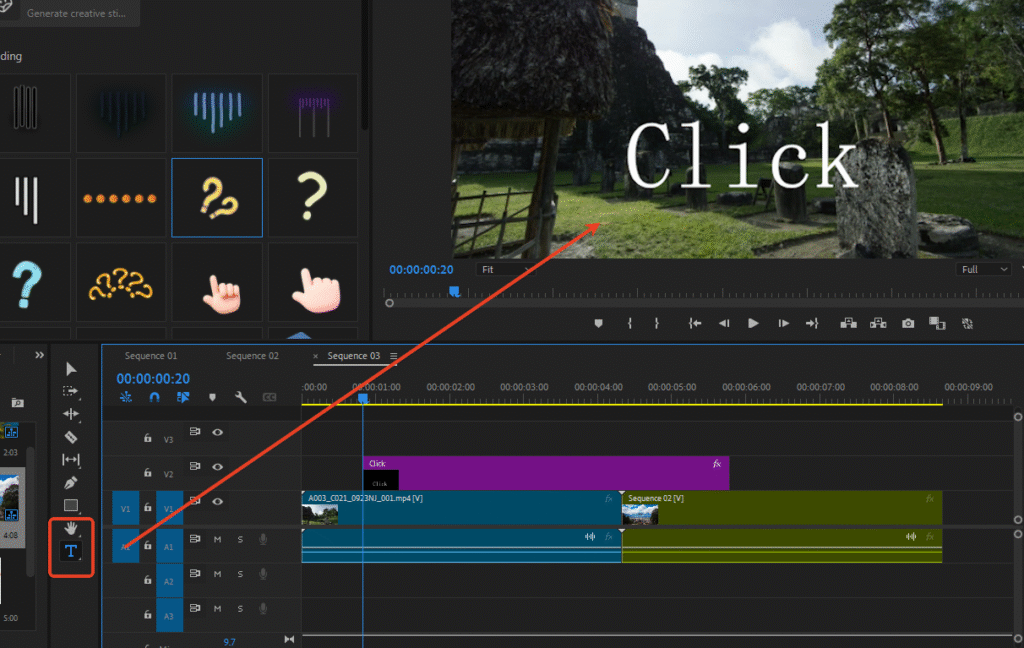Pr Caption Basics: Adding Captions with the Text Tool - pr aideart