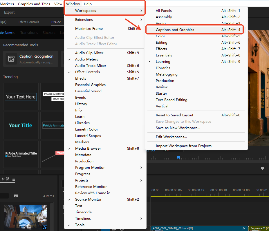 Pr Tutorial | Comparing Methods for Adding Captions in Pr - pr aideart